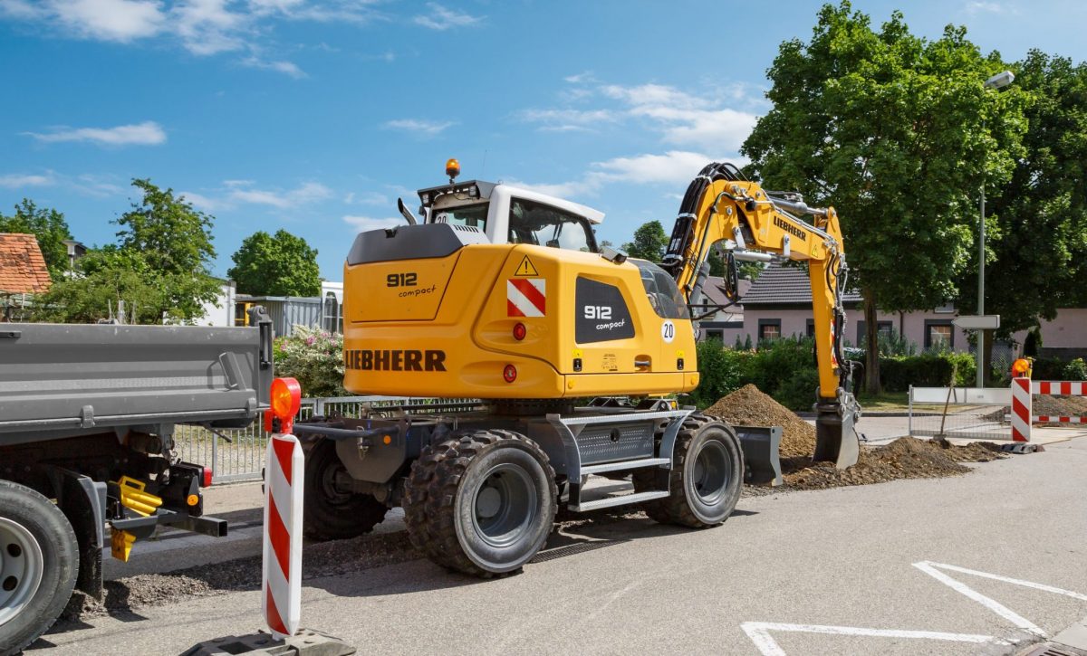 Liebherr introduces new Stage V compact wheeled excavators | Project Plant